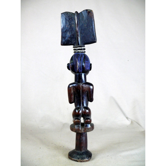 Osé Sango Yoruba Scepter from Nigeria - African Fetishes