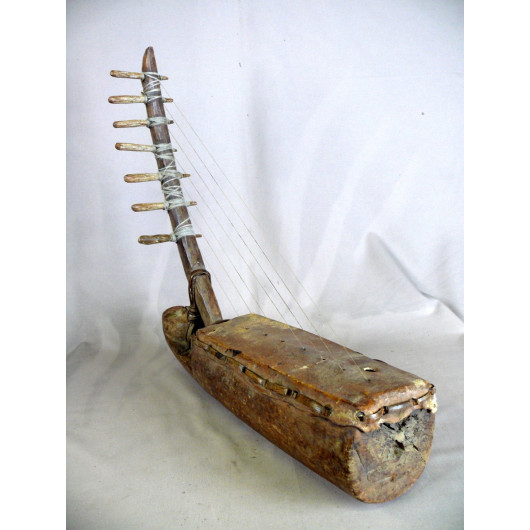 Harpe Mitsogho du Gabon - Calaoshop Instruments de musique africains