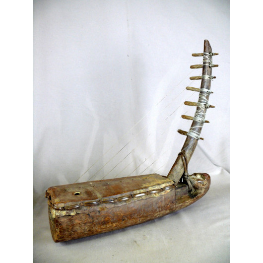 Harpe Mitsogho du Gabon - Calaoshop Instruments de musique africains