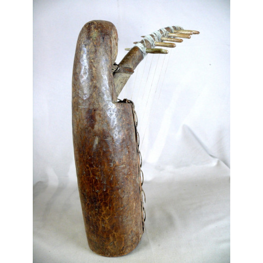 Harpe Mitsogho du Gabon - Calaoshop Instruments de musique africains