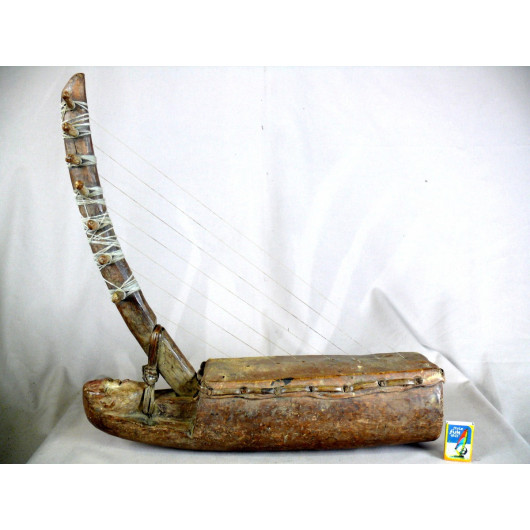 Harpe Mitsogho du Gabon - Calaoshop Instruments de musique africains