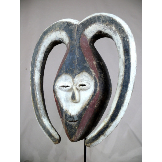 Kwele Mask from Gabon - Calaoshop: Masks from Central Africa