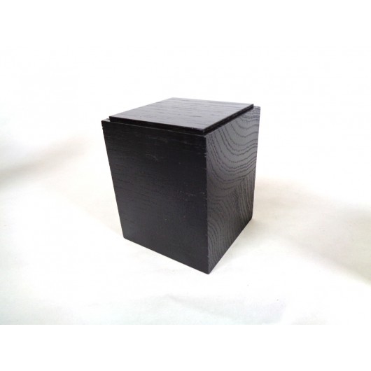 Socle en chêne pour statuette 8 x 8 x 10 cm - Socles Calaoshop